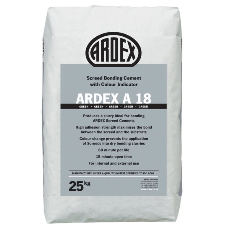 Ardex A38 Ultra Rapid Drying Screed, 25kg | Screed Works