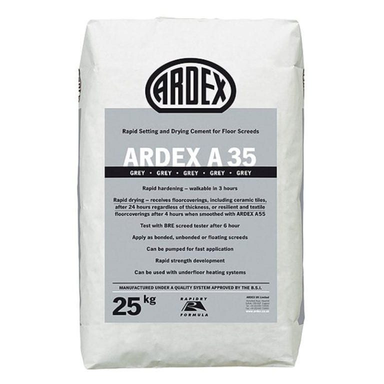 Ardex A38 Ultra Rapid Drying Screed, 25kg | Screed Works
